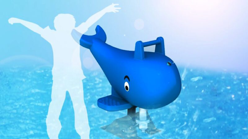 T613 Squirtin’ Whale - Empex Watertoys® | Splash Pads & Spray Parks Manufacturer